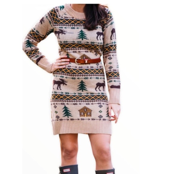 Kiel James Patrick | Dresses | Kiel James Patrick Cozy Cabin Sweater ...